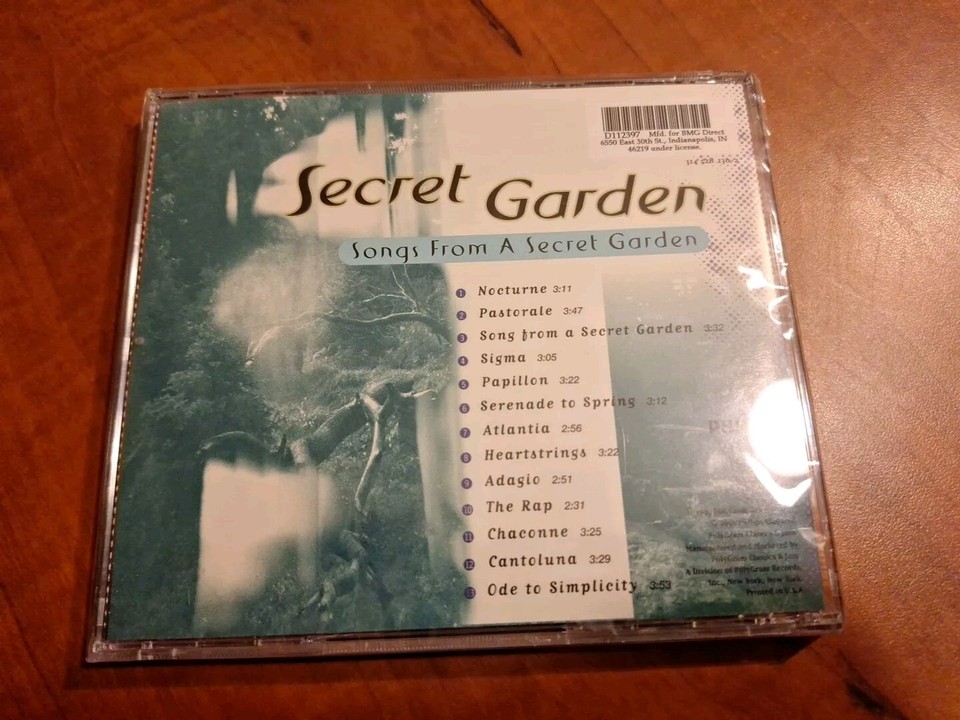 Secret Garden - "Songs from a Secret Garden" (CD - Philip Digital ...