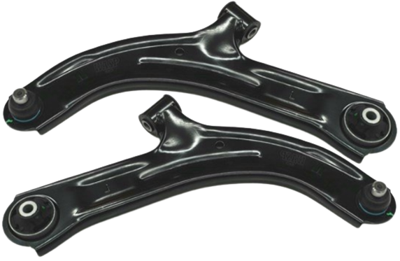PAIR OF FRONT LOWER CONTROL ARMS FOR NISSAN TIIDA C11 HR15DE MR18DE 1 ...