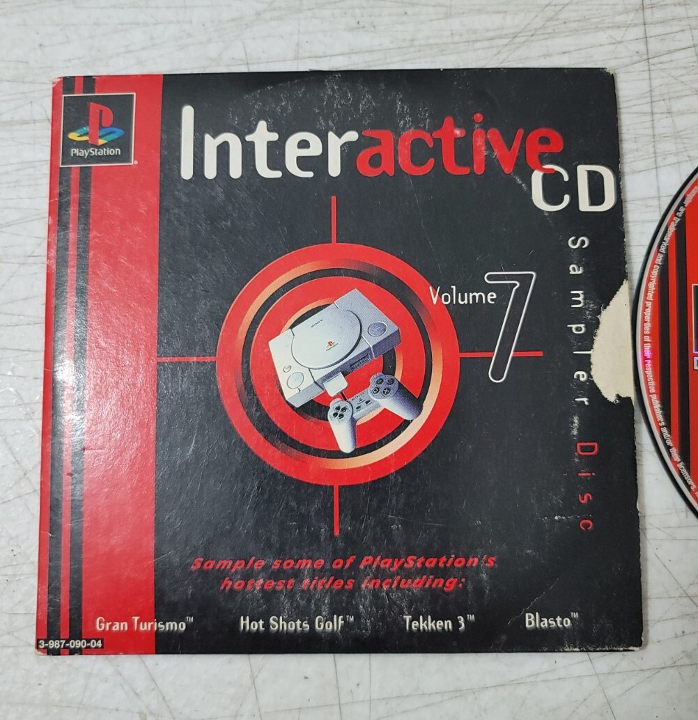 Interactive CD Sampler Pack Volume Vol 7 (Sony PS1 PlayStation) with ...