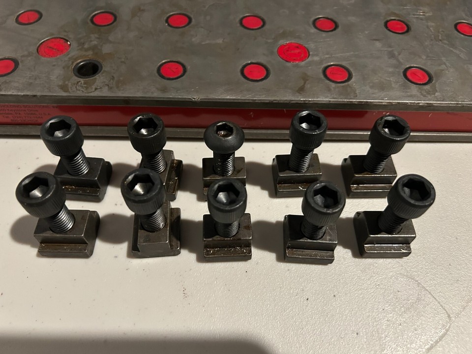 CHICK CNC Vise Foundation Table Machining Sub Plate Fixture USED 13.75 ...