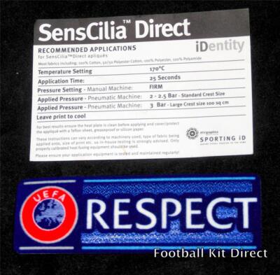 Official 2012-2021 Uefa Champions League Respect Lextra senscilia Badge ...