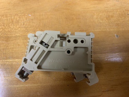 WEIDMULLER EW35 0383560000 END BRACKET TERMINAL BLOCK B290 | eBay
