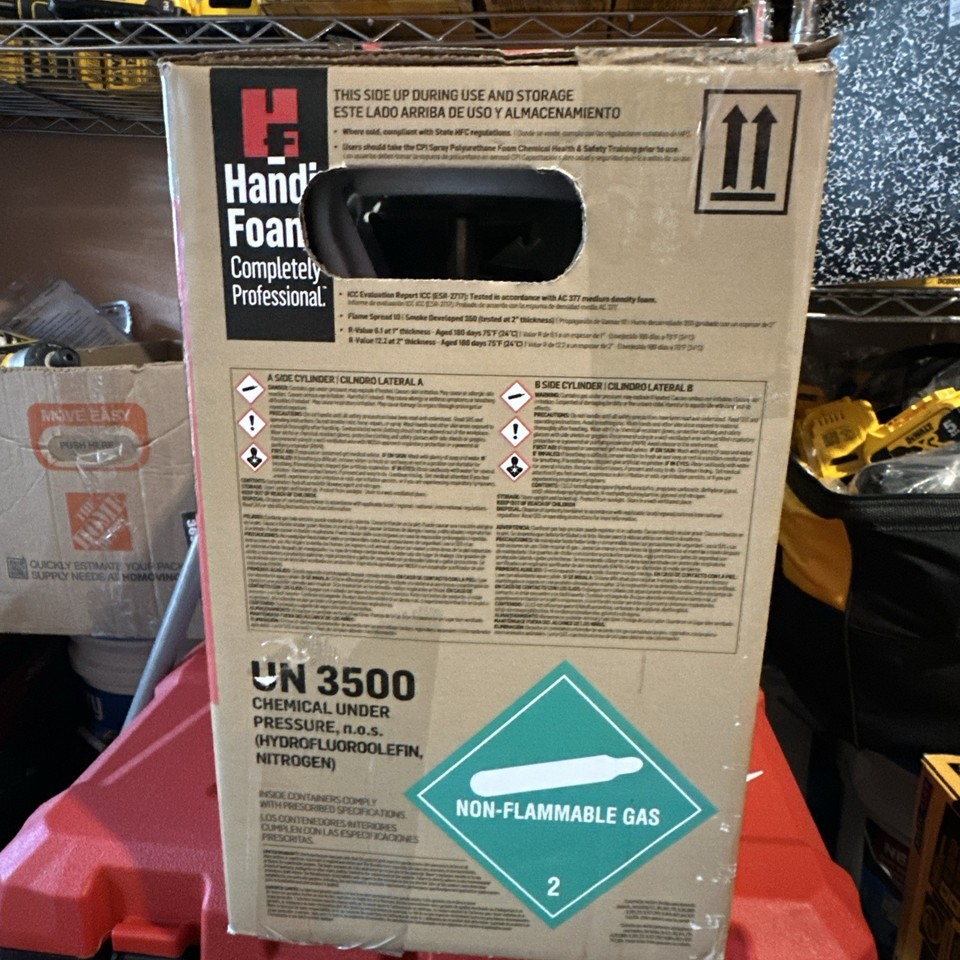 Handi-Foam P12055 Spray Foam Sealant Kit, Straw Application Method 41 ...