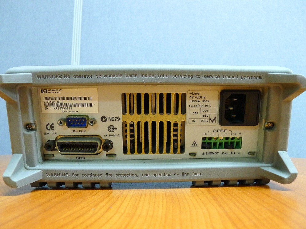 HP E3641A DC Power Supply 0~35V,0.8A 0~60V,0.5A | eBay