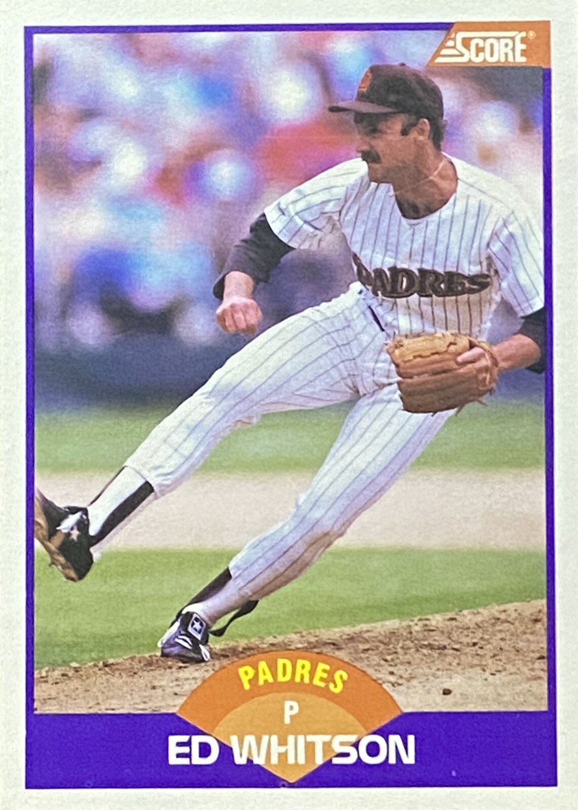 1989 Score #329 Ed Whitson San Diego Padres Baseball Card | eBay