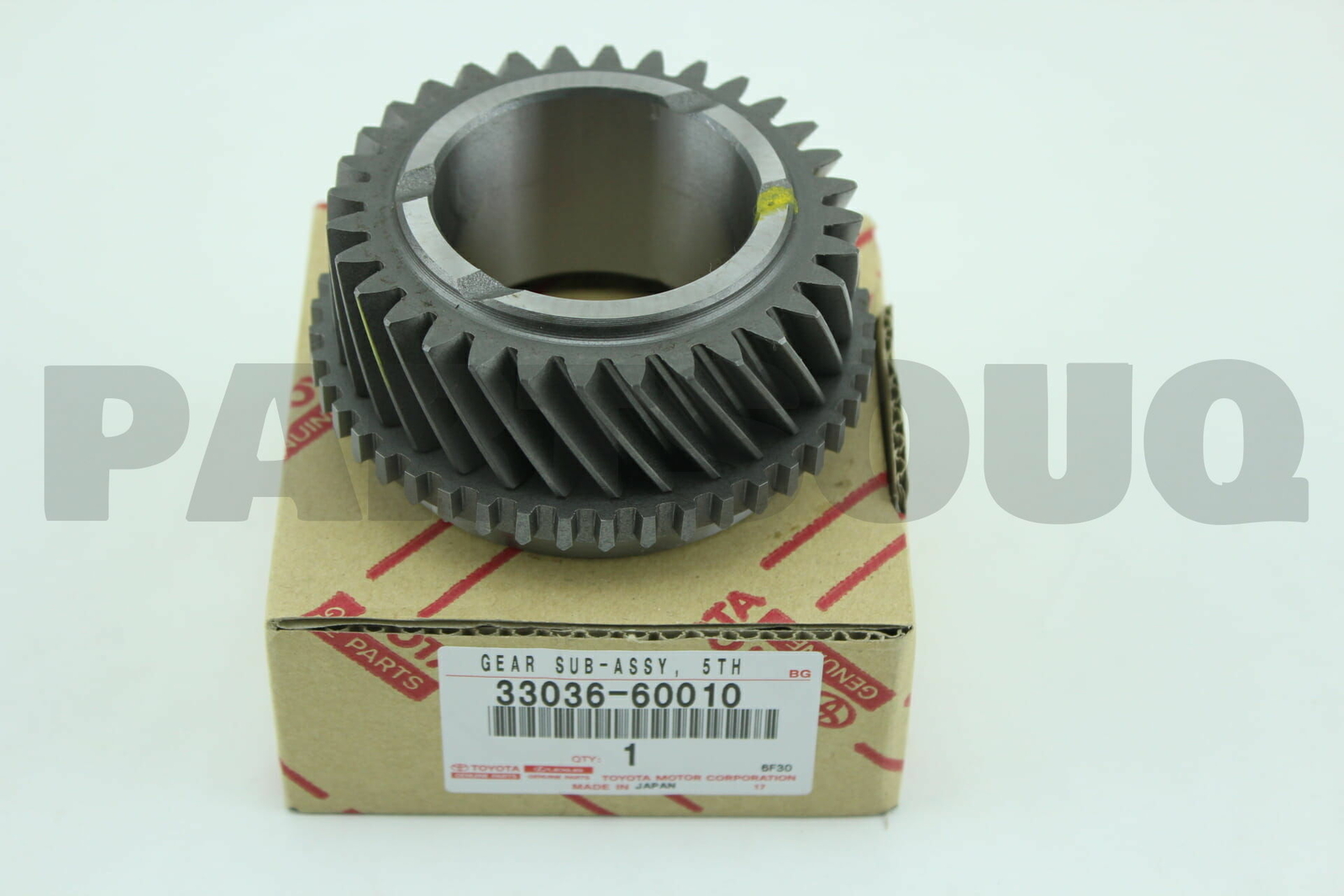 3303660010 Genuine Toyota GEAR, 5TH 33036-60010 | eBay