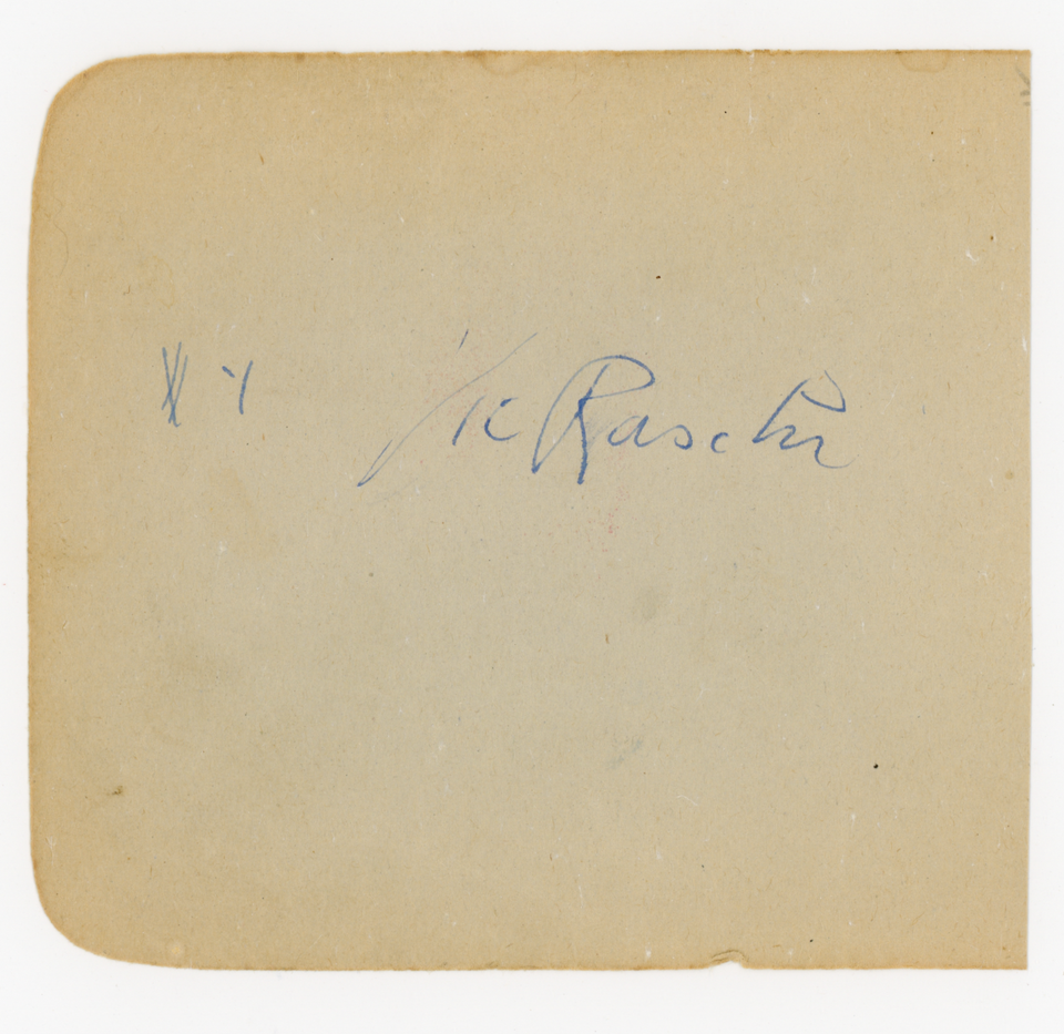 c. 1950s Yankees Multi Signed Album Page BILL DICKEY VIC RASCHI HOF ...