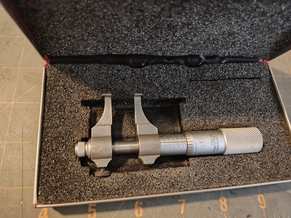 Machinist Tools Starrett No. 701 Groove Micrometer | eBay
