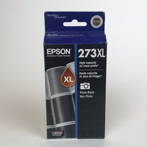 Epson 273XL T273XL120 High Capacity Black Ink Cartridge NEW SEALED ...