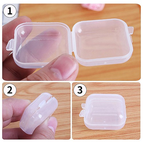 20Pcs Mini Plastic Storage Containers Box Portable Pill Medicine ...