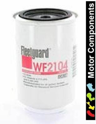 FLEETGUARD WF2104 WATER FILTER I.W BW5075 | eBay Australia
