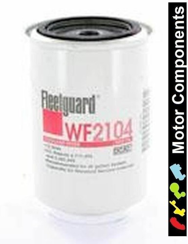 FLEETGUARD WF2104 WATER FILTER I.W BW5075 | eBay Australia