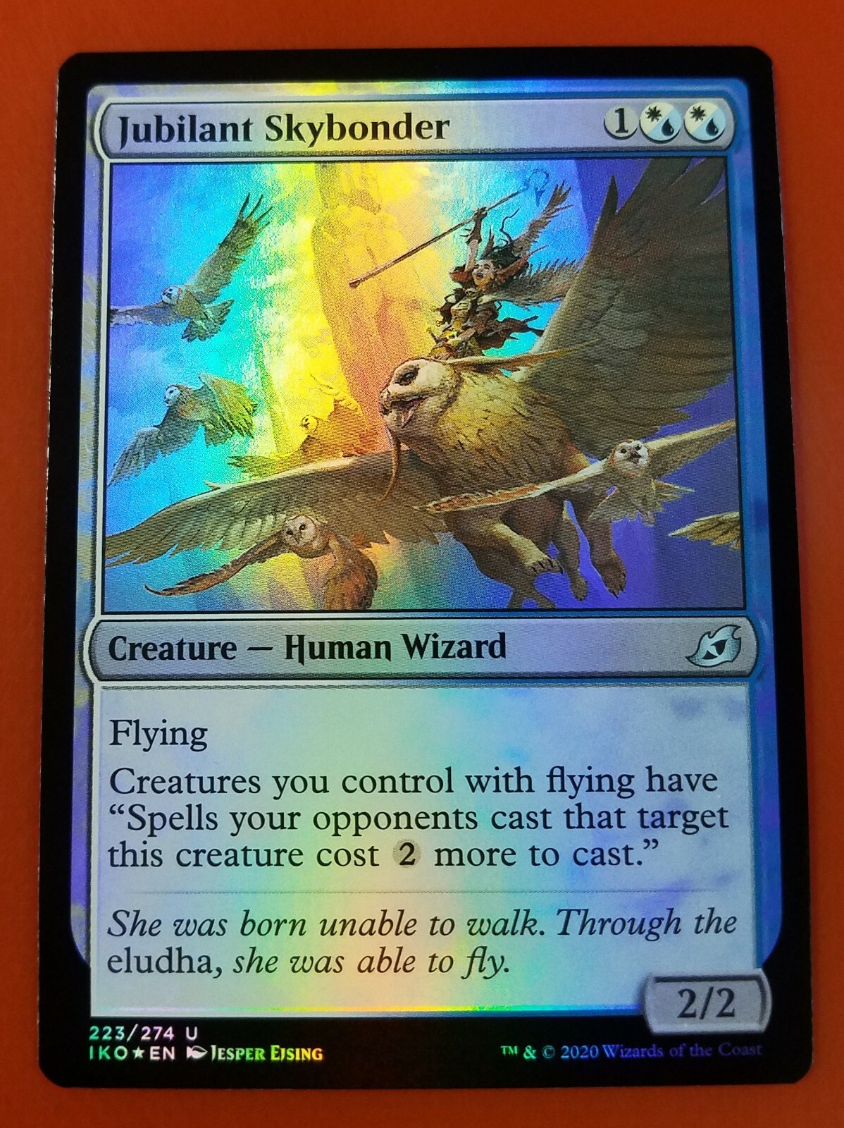 1x Jubilant Skybonder | FOIL | Ikoria Lair of Behemoths | MTG Magic ...