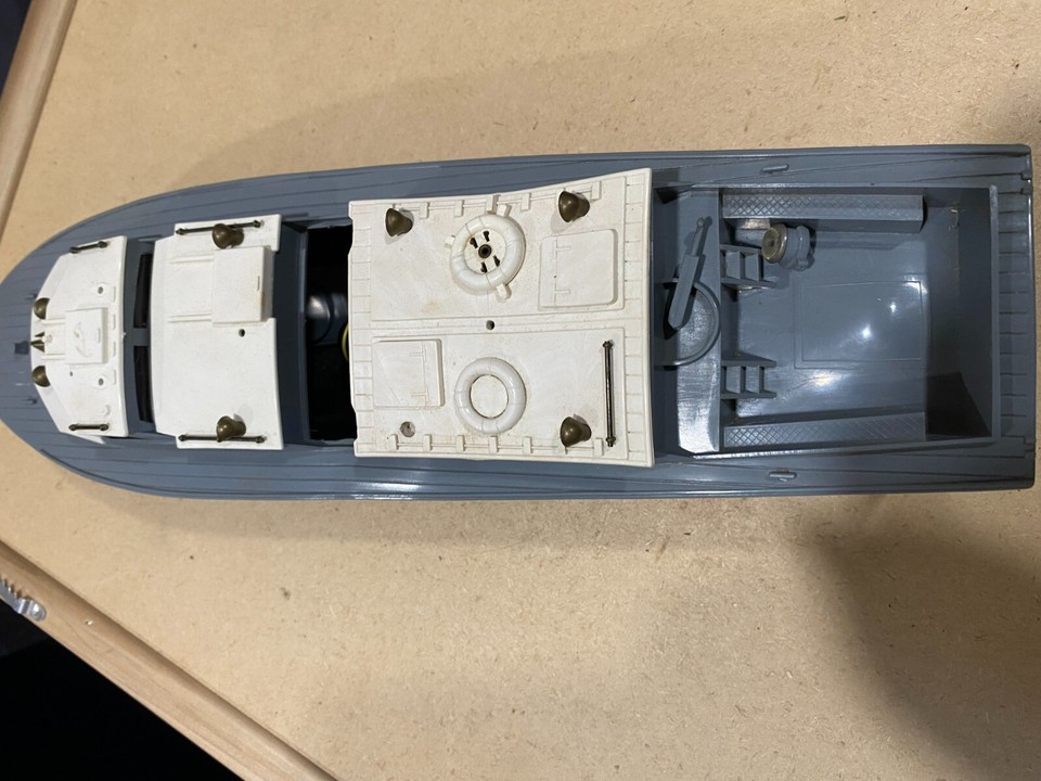 Vintage: VOSPER RAF CRASH TENDER PLASTIC BOAT MIGHTY MIDGET MOTOR ...