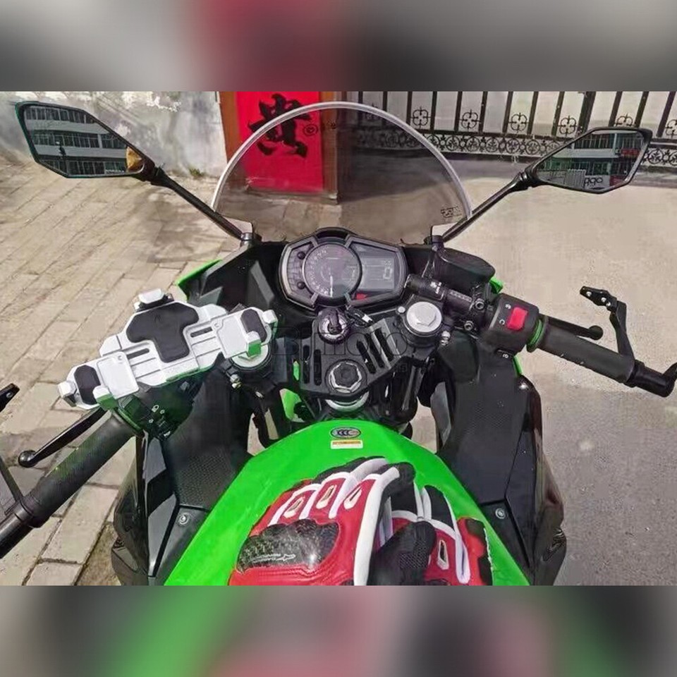 Ninja 400 Z400 Handlebar With Triple Tree Top Fork Clamp For Kawasaki ...