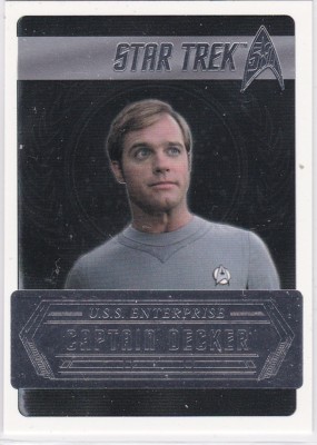 STAR TREK 50TH ANNIVERSARY STARFLEET CAPTAINS C10 CAPTAIN DECKER USS ...