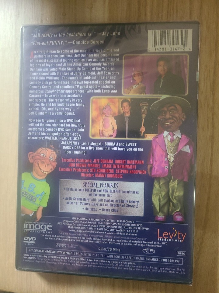 Jeff Dunham - Arguing with Myself (DVD, 2006) 14381314724 | eBay