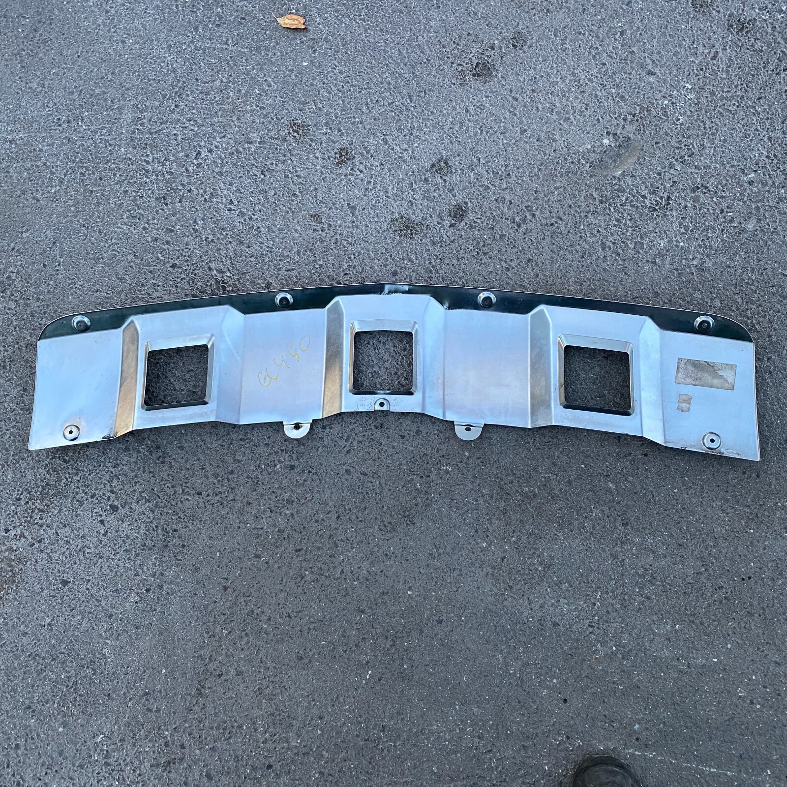 07-09 Mercedes X164 GL450 GL320 Front Bumper Cover Lower Shield ...