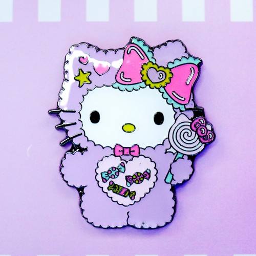 Loungefly Sanrio Hello Kitty Fuzzy Suit Enamel Pin LICENSED | eBay