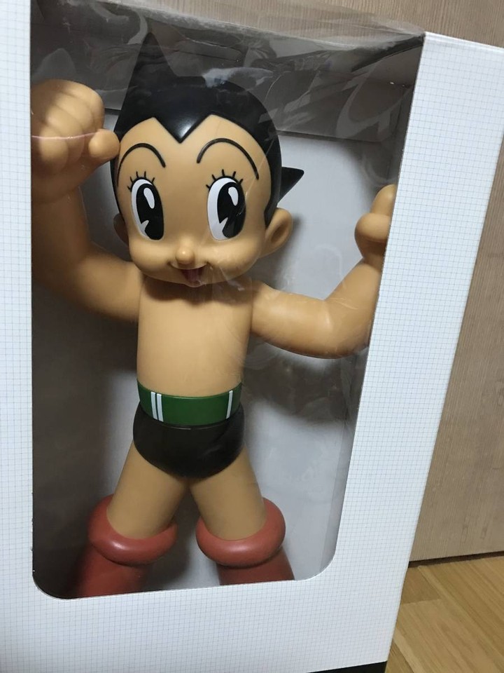 Toyota Home Billiken Shokai Astro Boy Extra Large Sofubi Figure Jumbo Machinder | eBay