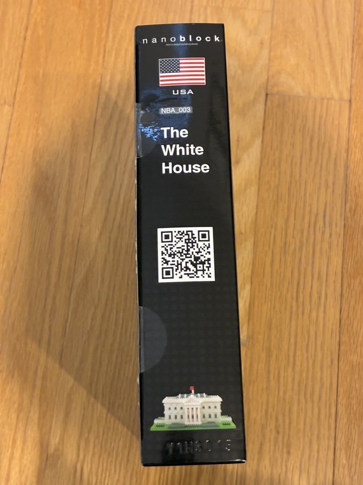 Nanoblock Micro-Sized Building Block Set The White House - New, Sealed ...