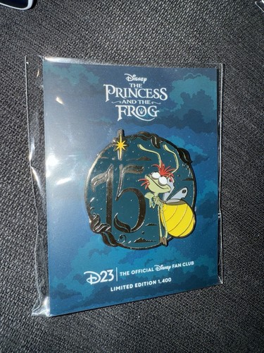 Disney Pin D23 The Princess And The Frog Ray 15th Anniversary LE 1400 ...
