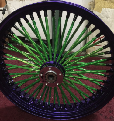 Fat Spoke Custom Color Rim Package For Harley And Indian | eBay