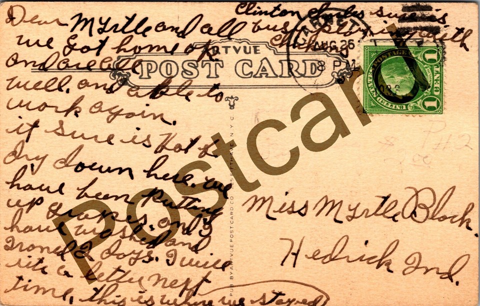 1933 Renners Camp, Clarence MO, Ruby Renner, Owner, EATS, Artvue ...