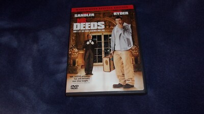 "Mr Deeds" DVD New SEALED Widescreen (Adam Sandler & Winona Ryder ...