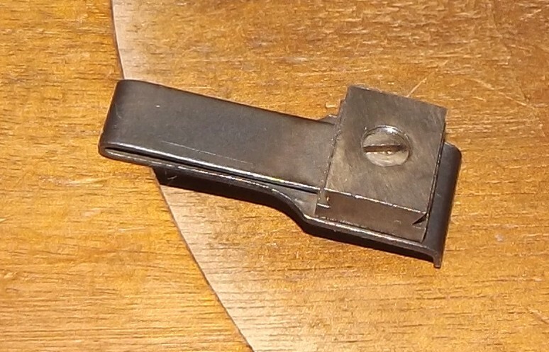 Vintage Steel Rear Rifle Sight W/Elevation Adjustment Iver Johnson 2X ...