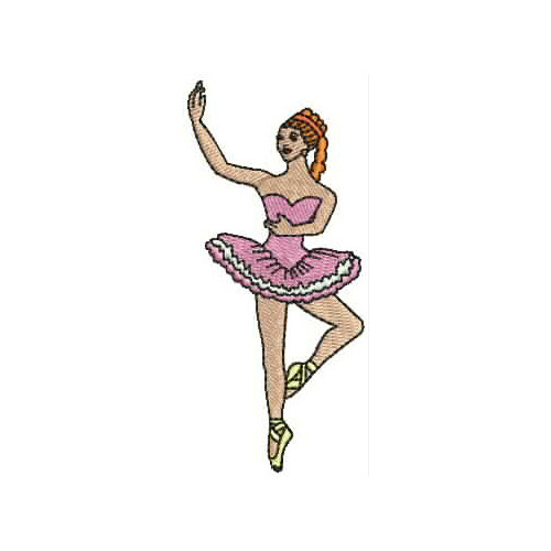 Embroidery Design Set - Ballet(1) - 12 Designs - 9 Formats - USB Stick ...