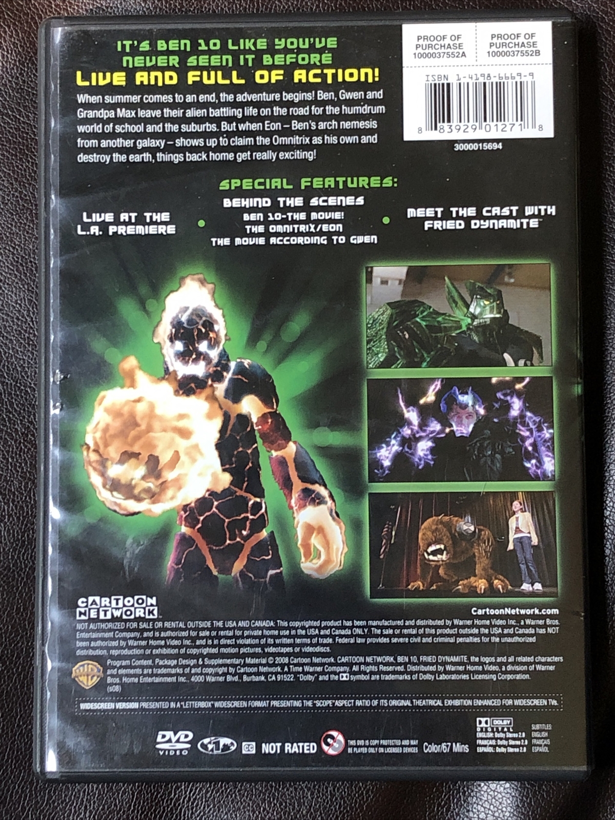 Ben 10 Race Against Time Cast