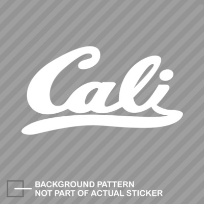 Cali Sticker Die Cut Decal California Republic | eBay