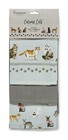 Cooksmart 100% Cotton Tea Towels Set of 3 Decorative Kitchen | eBay UK