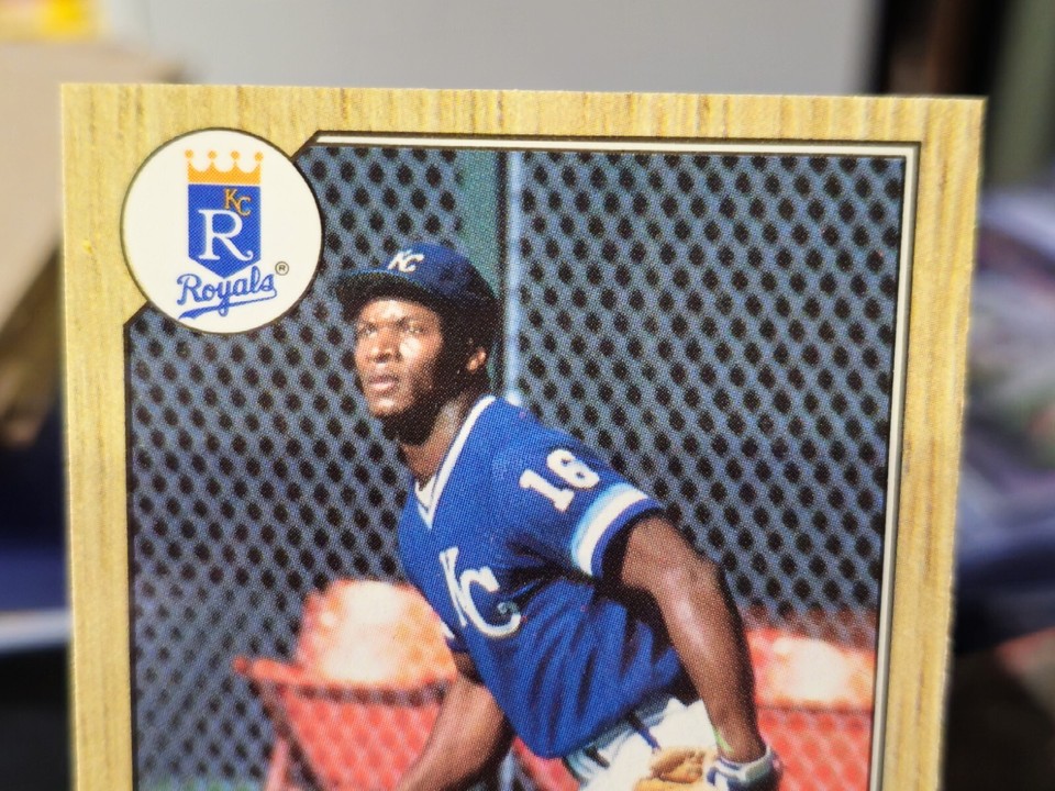 1987 Topps Tiffany #170 Bo Jackson Rookie Card Kansas City Royals Very ...