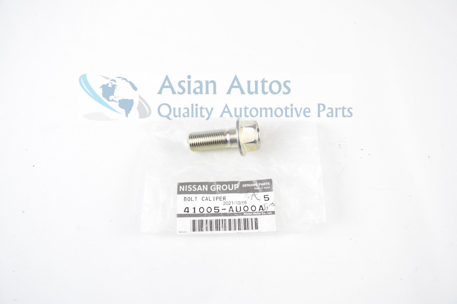 GENUINE NISSAN CALIPER MOUNTING BRACKET BOLT (Single) 1x 41005-AU00A | eBay