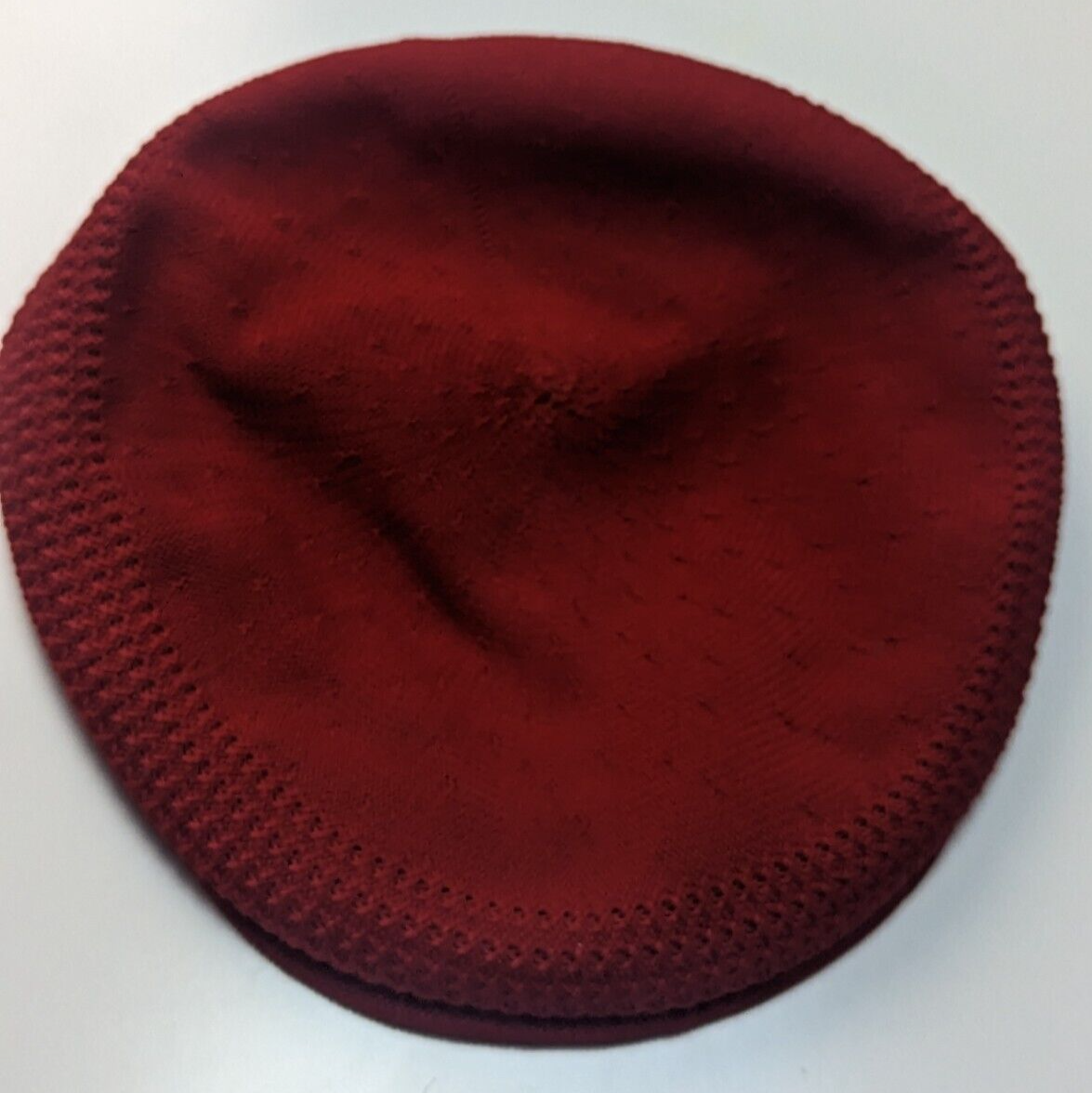 KANGOL Authentic Mens Classic Red Flat Cap Hat M | eBay