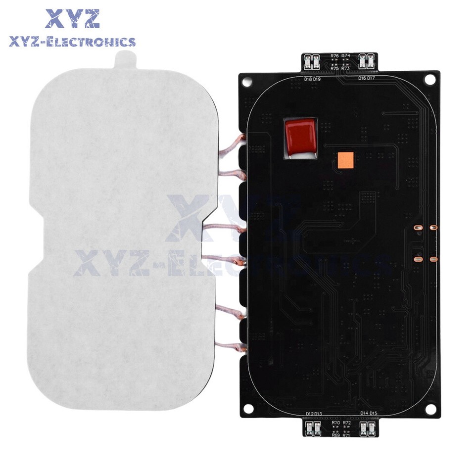 3-Coil 20W High-power Wireless Charger Module DIY DC 12-24V Charging ...