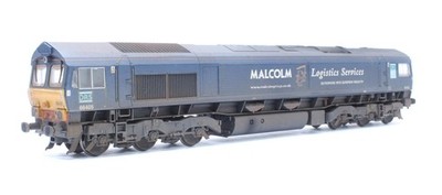 BACHMANN 'OO' GAUGE 32-729 MALCOLM DRS BLUE CLASS 66 #66405 LOCO *DCC ...