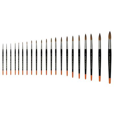 Raphael Series 8404 Red Kolinsky Sable Watercolour Brushes | eBay UK