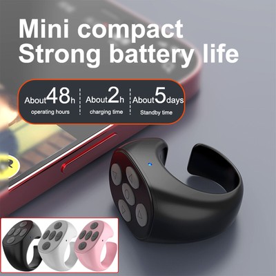 Fingertip Wireless Bluetooth Remote Control Turner Scrolling Remote ...