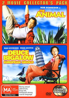 703 A NEW SEALED THE ANIMAL/DEUCE BIGALOW EUROPEAN GIGOLO DVD Region 4 ...