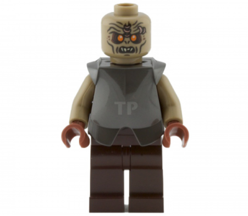 Lego Mordor Orc - Bald with Armor 79008 The Lord of the Rings ...
