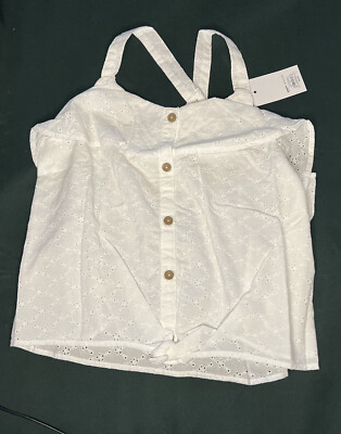 So 100 Modern white Racerback tank top XXL 18/20 | eBay