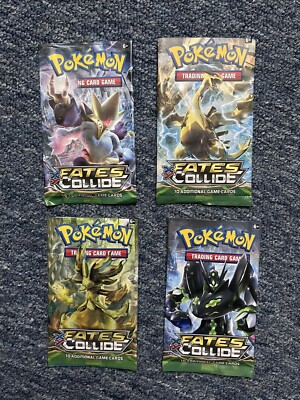 Pokemon TCG XY Fates Collide EMPTY Booster Packs | eBay