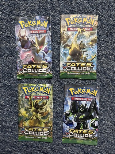 Pokemon TCG XY Fates Collide EMPTY Booster Packs | eBay