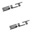 OEM 23256181 SLT Nameplate Emblem Chrome Pair Set of 2 for GMC Truck ...