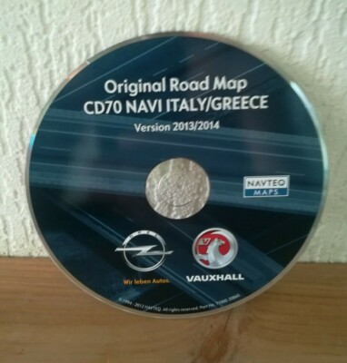 OPEL Navigation CD70 Navi ITALIA GREECE 2014 Signum Tigra Astra Vectra ...