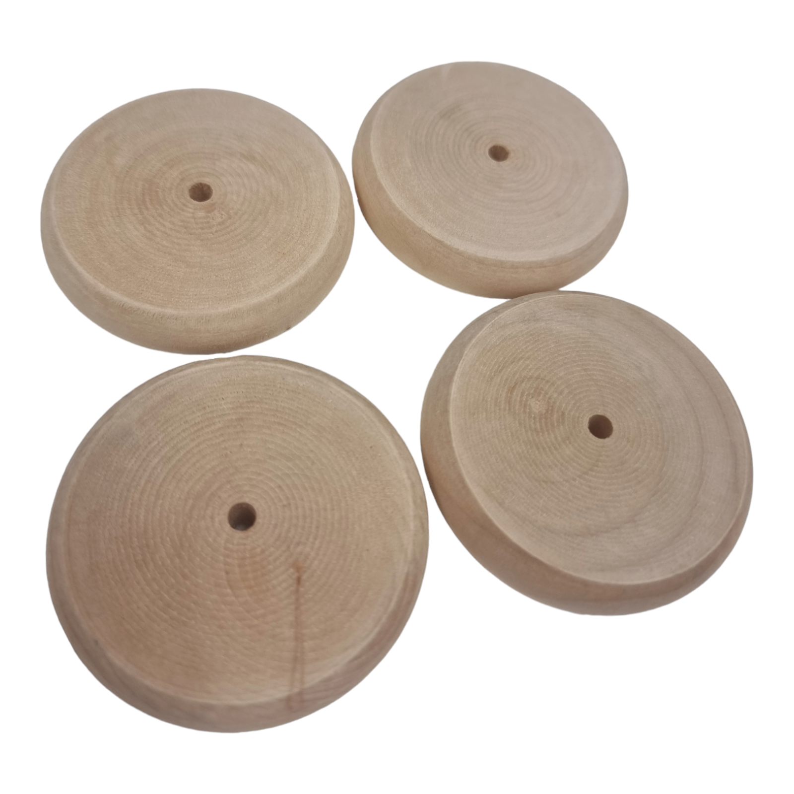 Wooden Craft Wheels Turned Craft Toy Car Truck Model 25mm-60mm | eBay UK