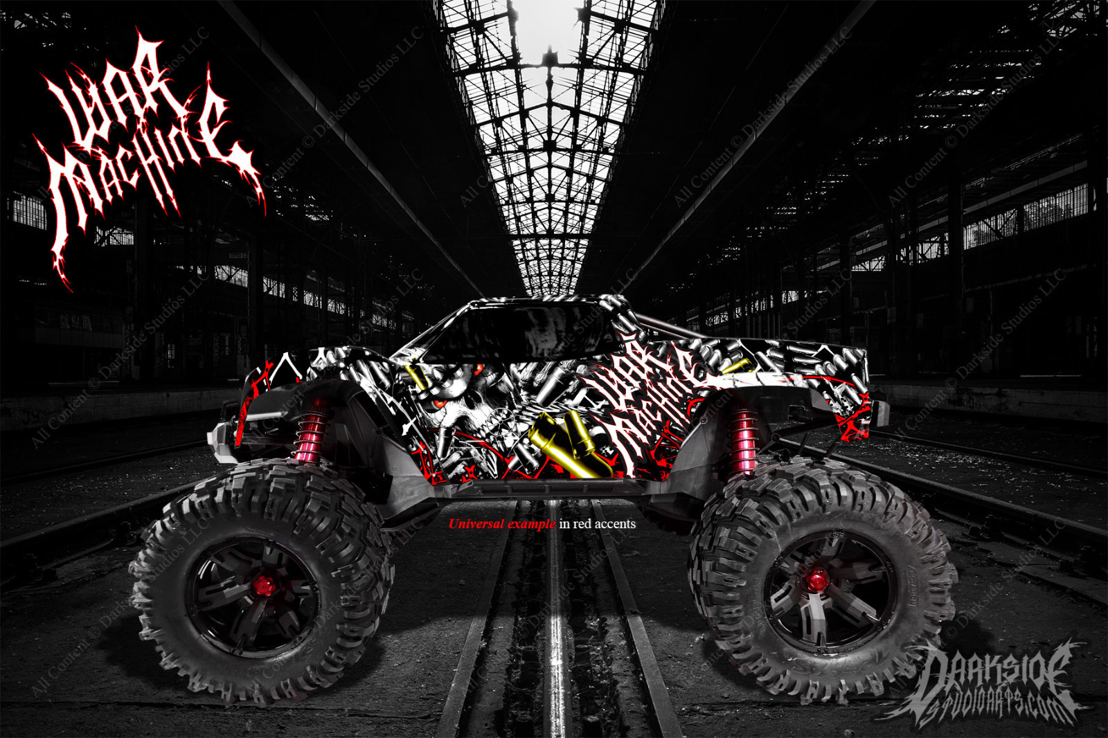 « DÉCALCOMANIES GRAPHIQUES « MACHINE DE GUERRE » ACCESSOIRE PEAU ...